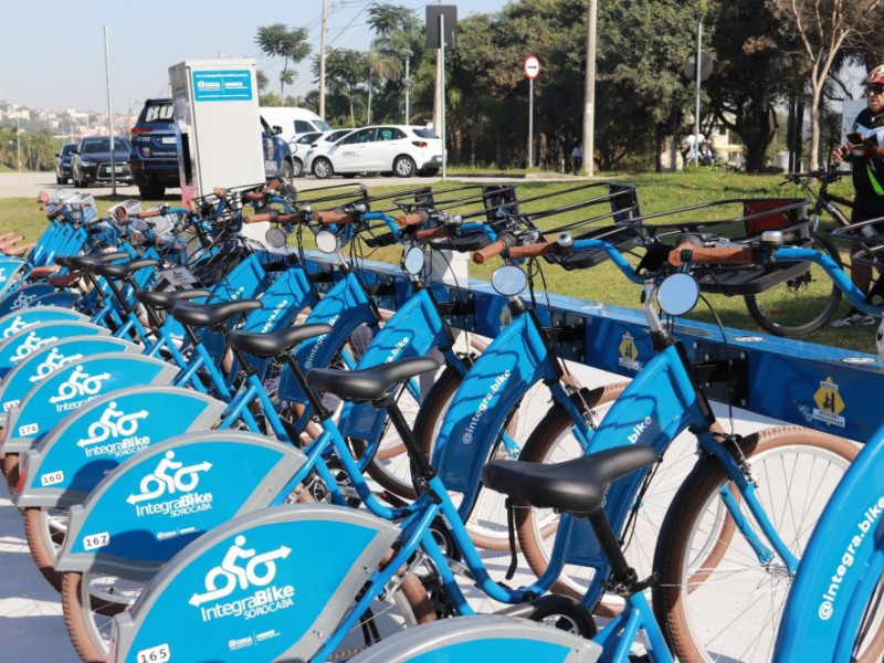 Novo modelo do sistema Integrabike começa a operar em Sorocaba