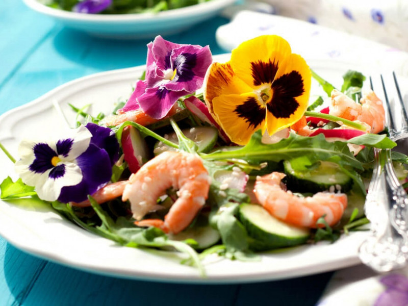 A primavera vai à mesa