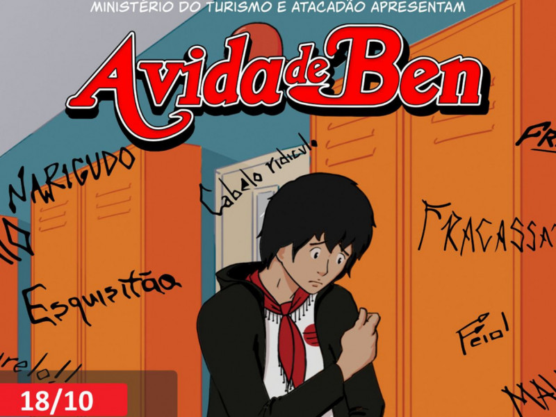 ‘A Vida de Ben’ debate o bullying com alunos de escola estadual