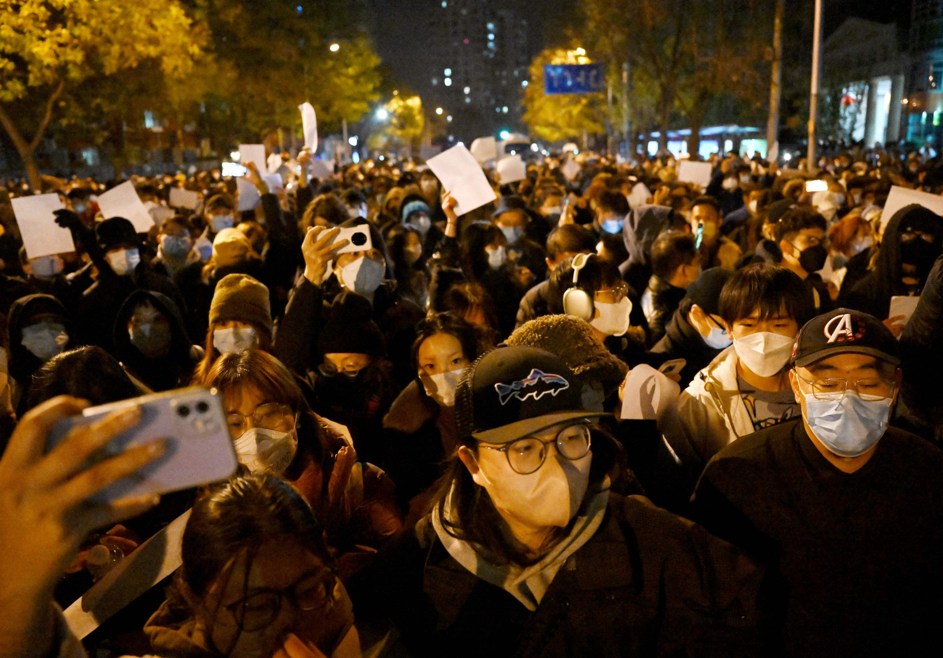 China reprime atos históricos de protesto