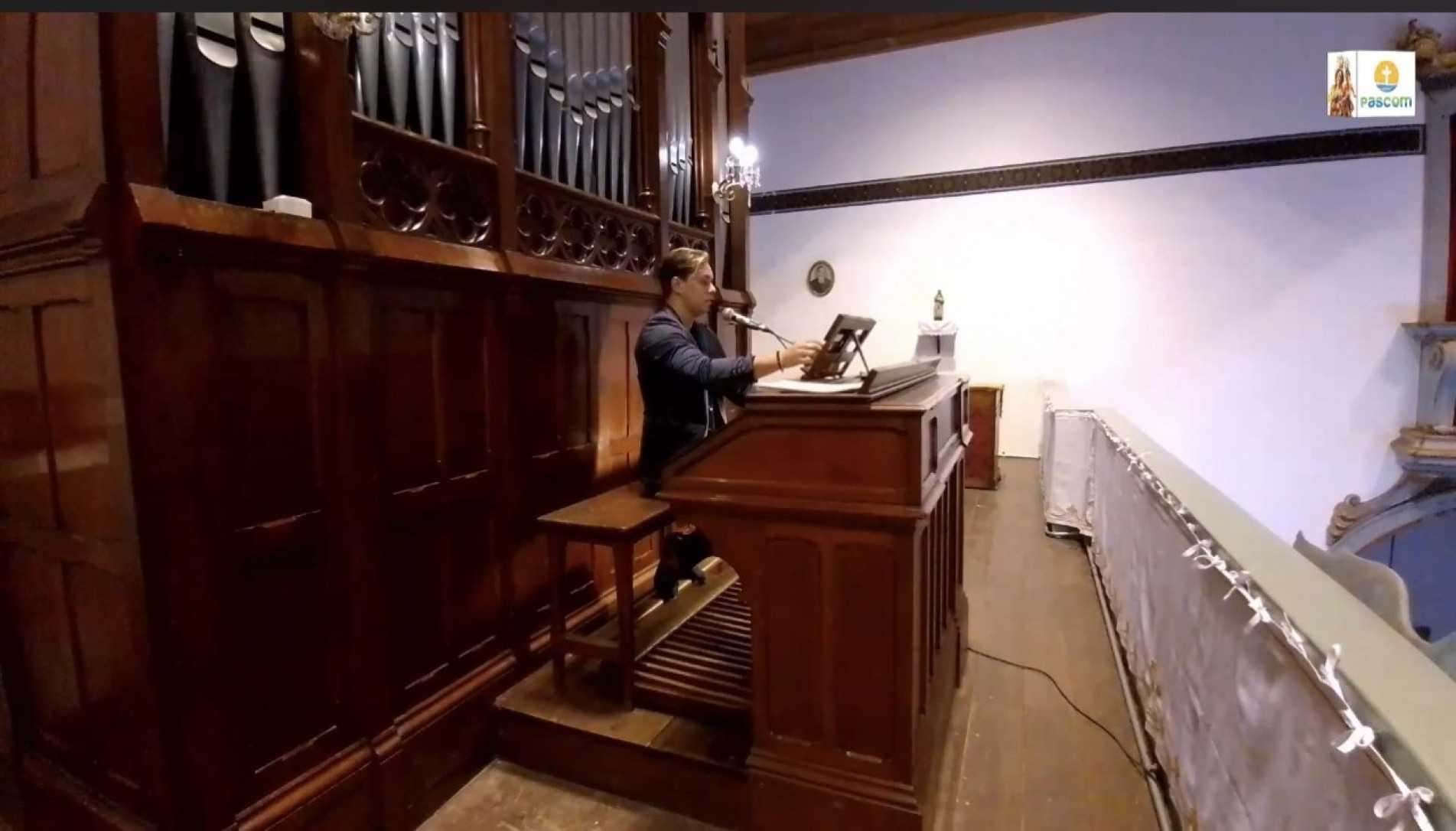 Órgão do século 19 é revitalizado e volta a funcionar na Igreja Matriz