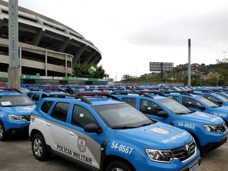 Polícia Militar do Rio recebe 114 viaturas semiblindadas