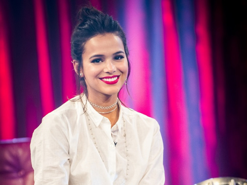 Atriz se tornou uma das principais divulgadoras do "Besouro Azul"