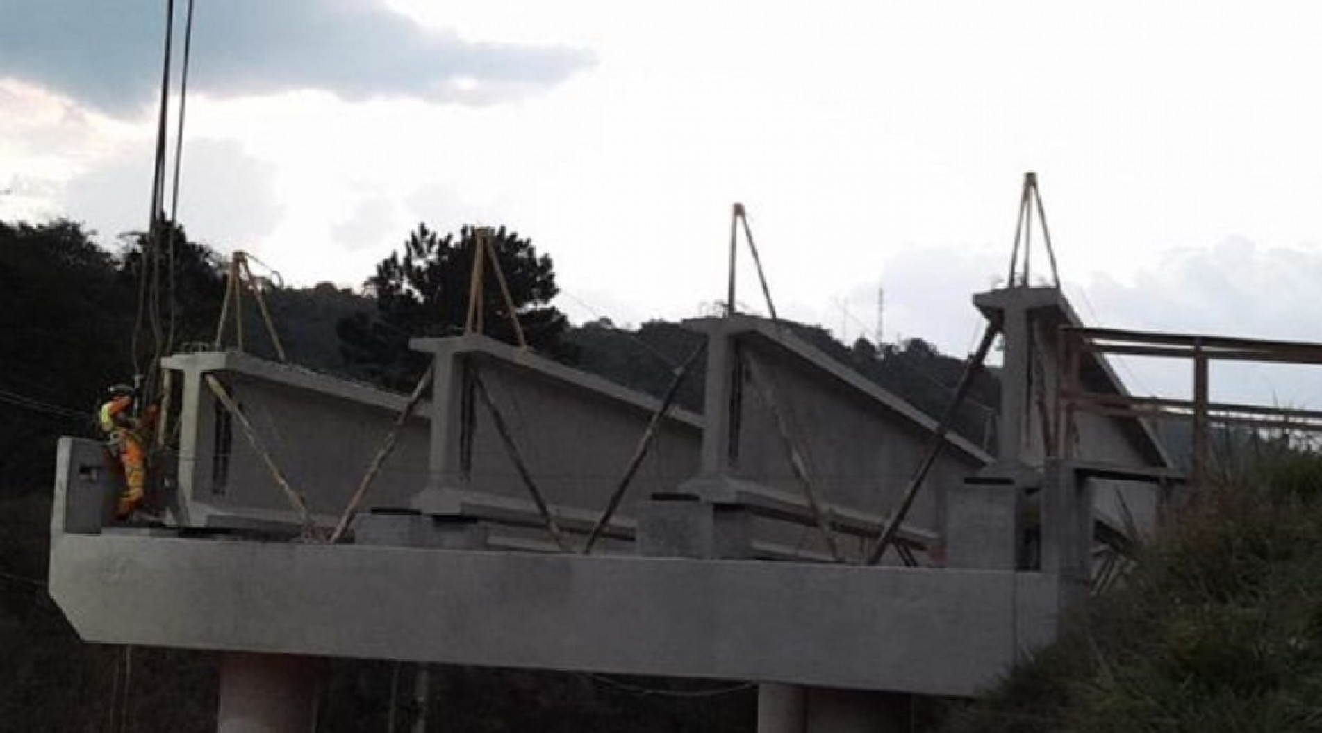 Viaoeste conclui lançamento de vigas na Raposo Tavares