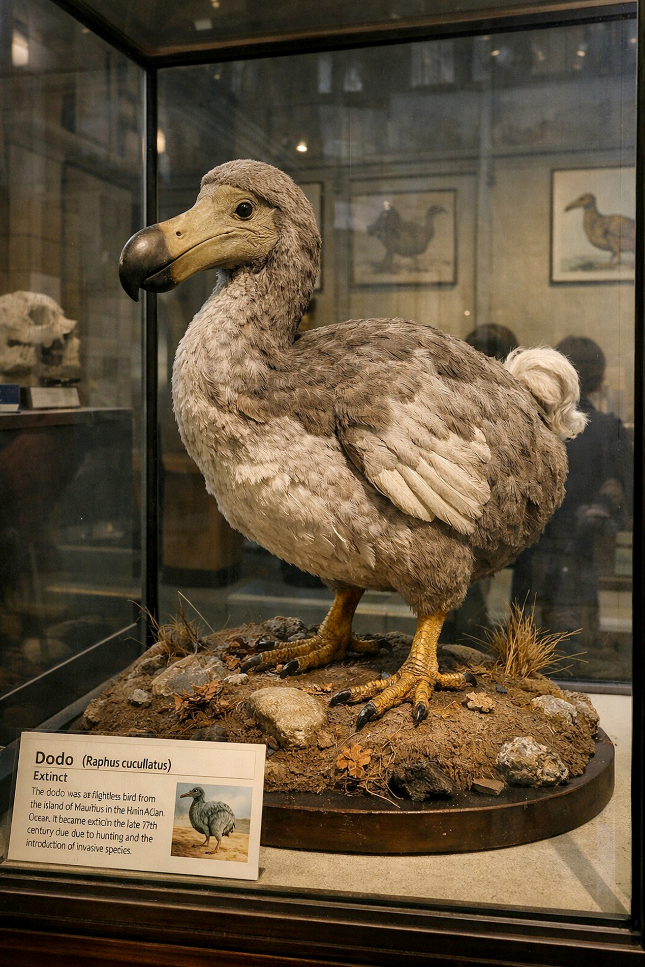 O dodô empalhado: o pássaro que virou mistério no museu