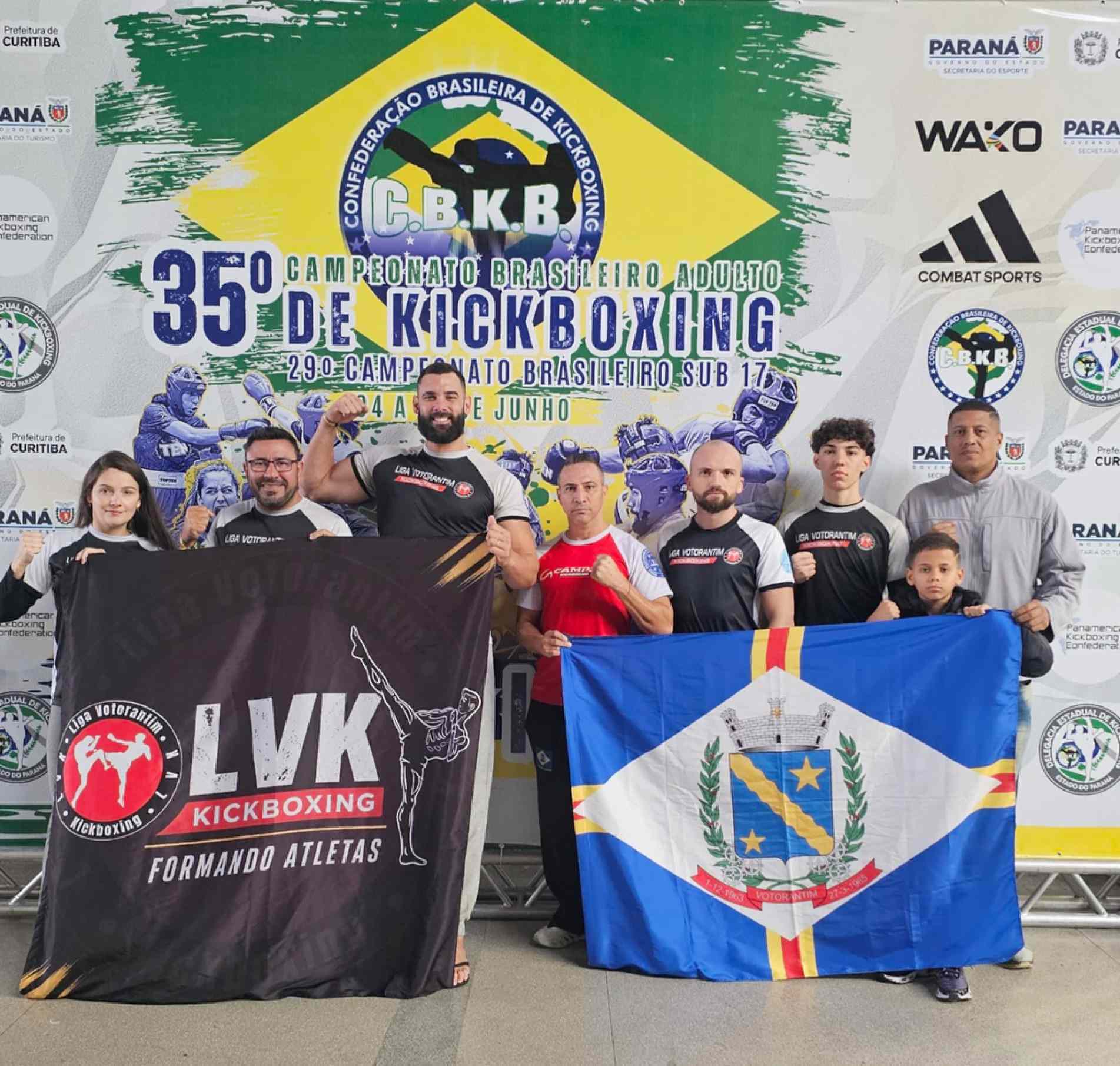 Votorantim ganha títulos no Brasileiro de Kickboxing